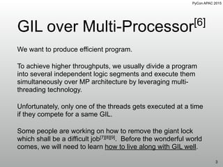 Global Interpreter Lock: Episode I - Break the Seal | PPT