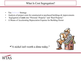 Cost Segregation Presentation | PPT | Personal Taxes | Personal Finance