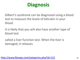 Gilbert Syndrome | PPTX