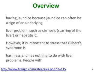 Gilbert Syndrome | PPTX