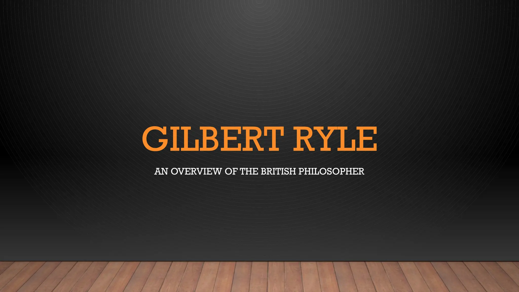 Gilbert Ryle-UNDERSTANDING-THE-SELF.pptx