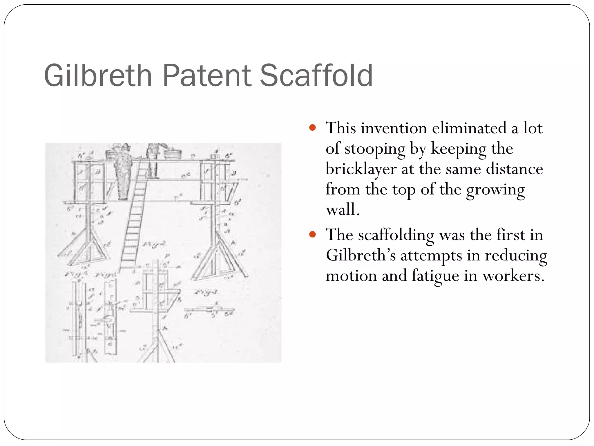 Gilbreths and gantt | PPT