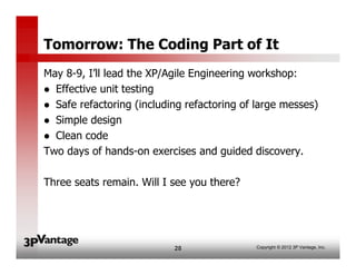 Seven elements of technical Agility - Gil Broza - Agile Israel 2013 | PPT