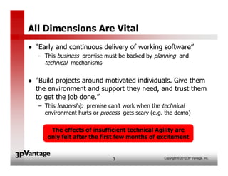 Seven elements of technical Agility - Gil Broza - Agile Israel 2013 | PPT