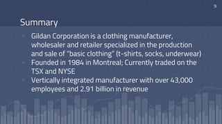 Gildan Equity Research Report | PPTX