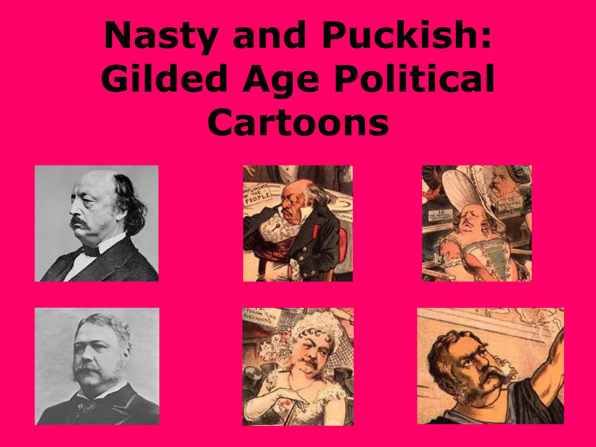 Gilded Age Cartoons | PPT