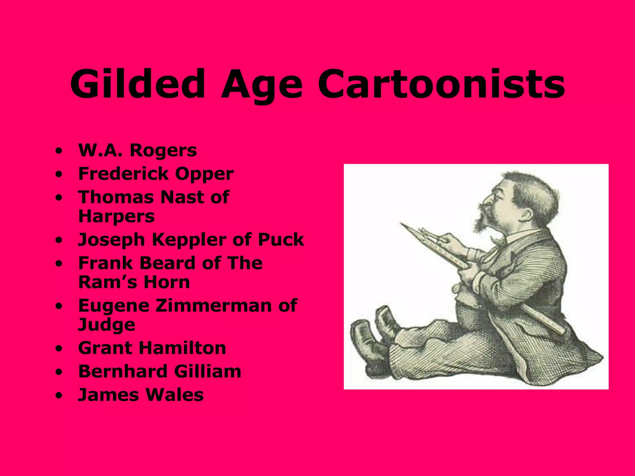 Gilded Age Cartoons | PPT