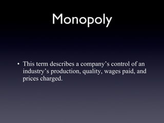 Gilded Age | PPT | Business | Business and Finance