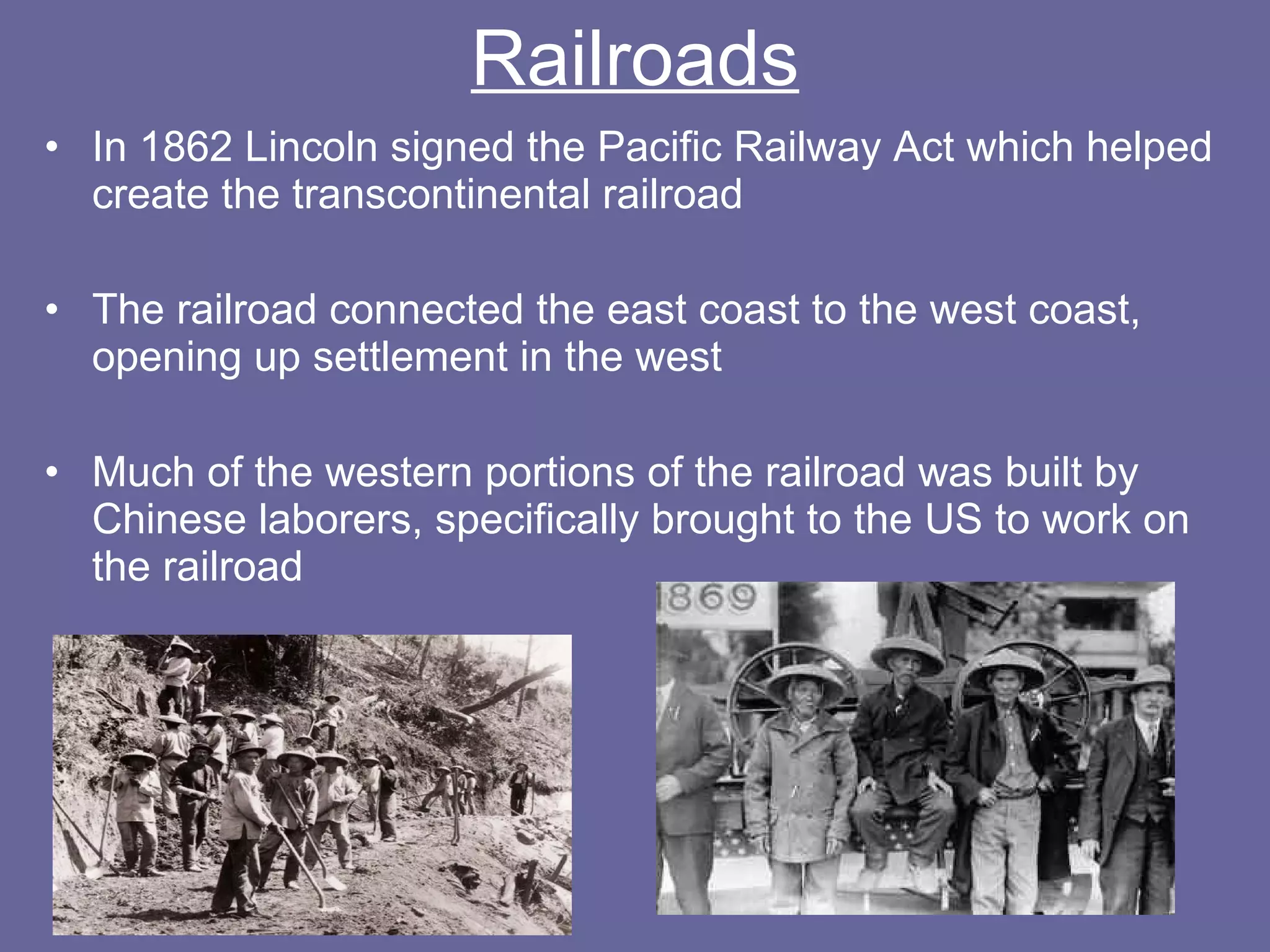Gilded age railroads inventions ssush11 | PPT