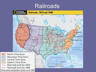 Gilded age railroads inventions ssush11 | PPT