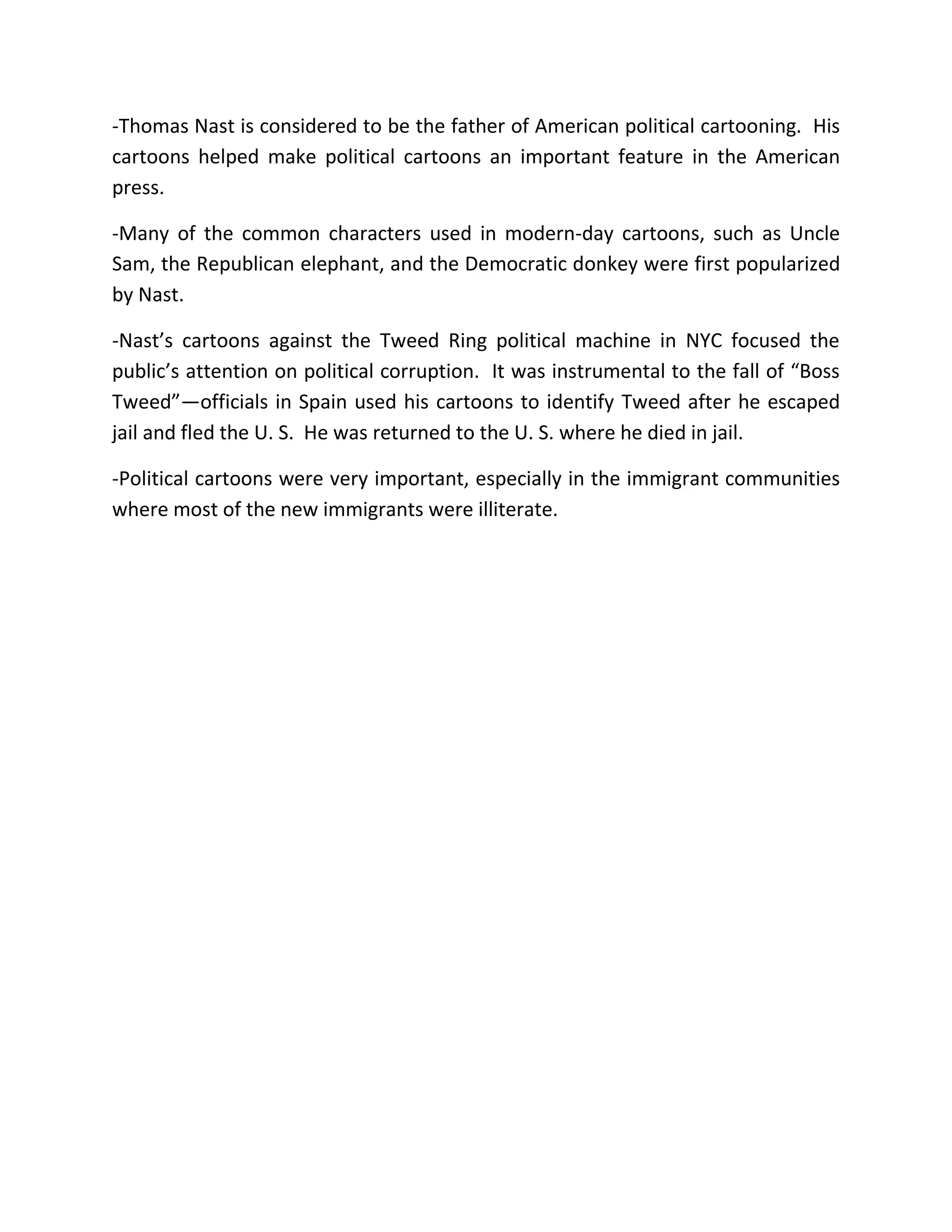 Gilded age and politics | DOCX