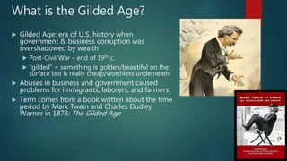 HUM16: Gilded Age art | PPTX