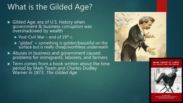 HUM16: Gilded Age art | PPT