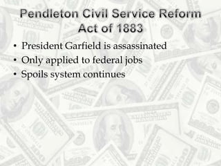 Gilded age politics | PPTX
