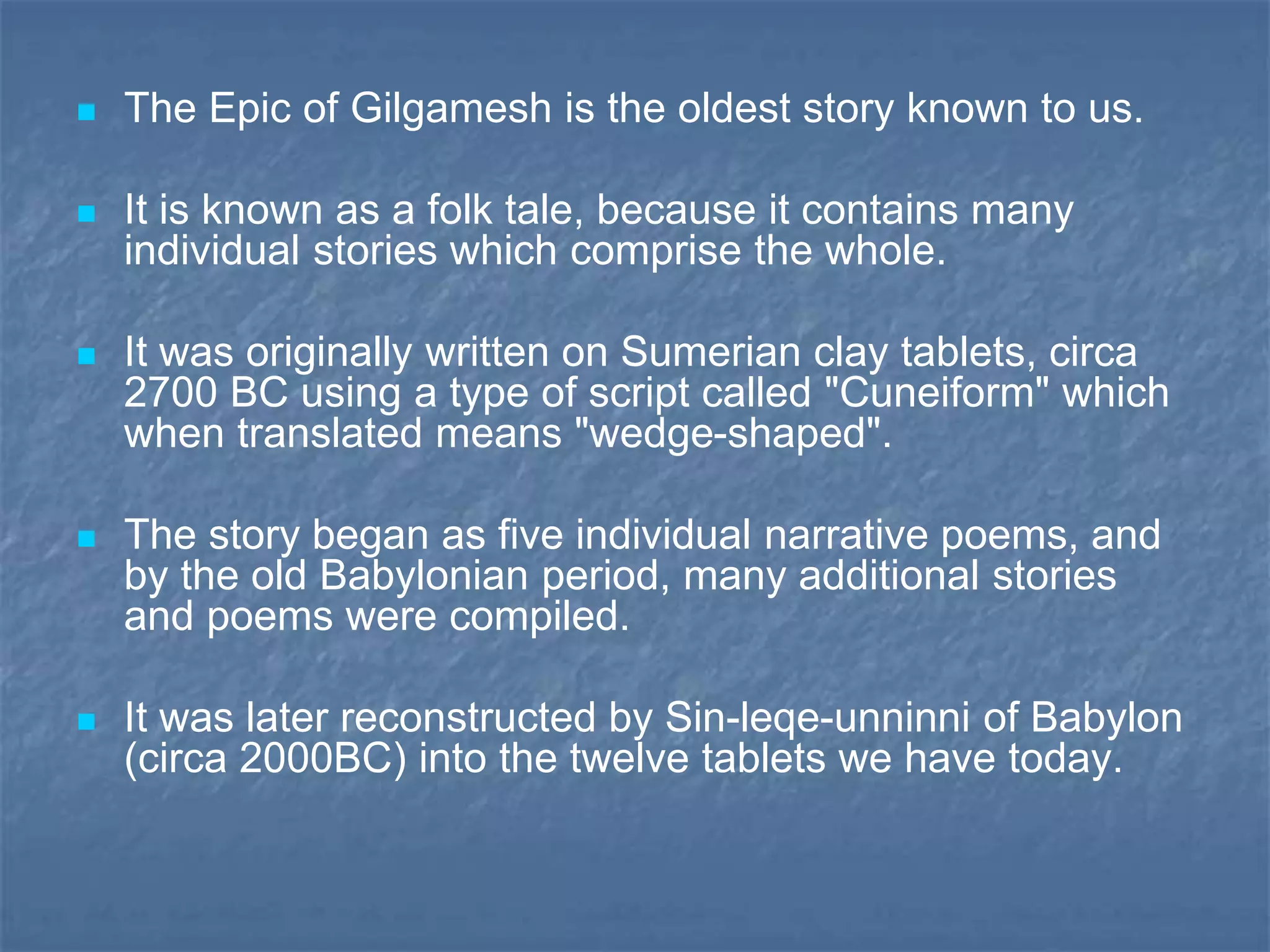 Gilgamesh 2 | PPTX