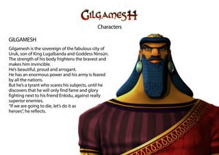 Epic Of Gilgamesh Characters