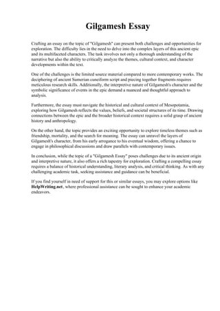 Gilgamesh Essay.pdf