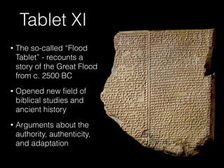 Epic Of Gilgamesh Tablet