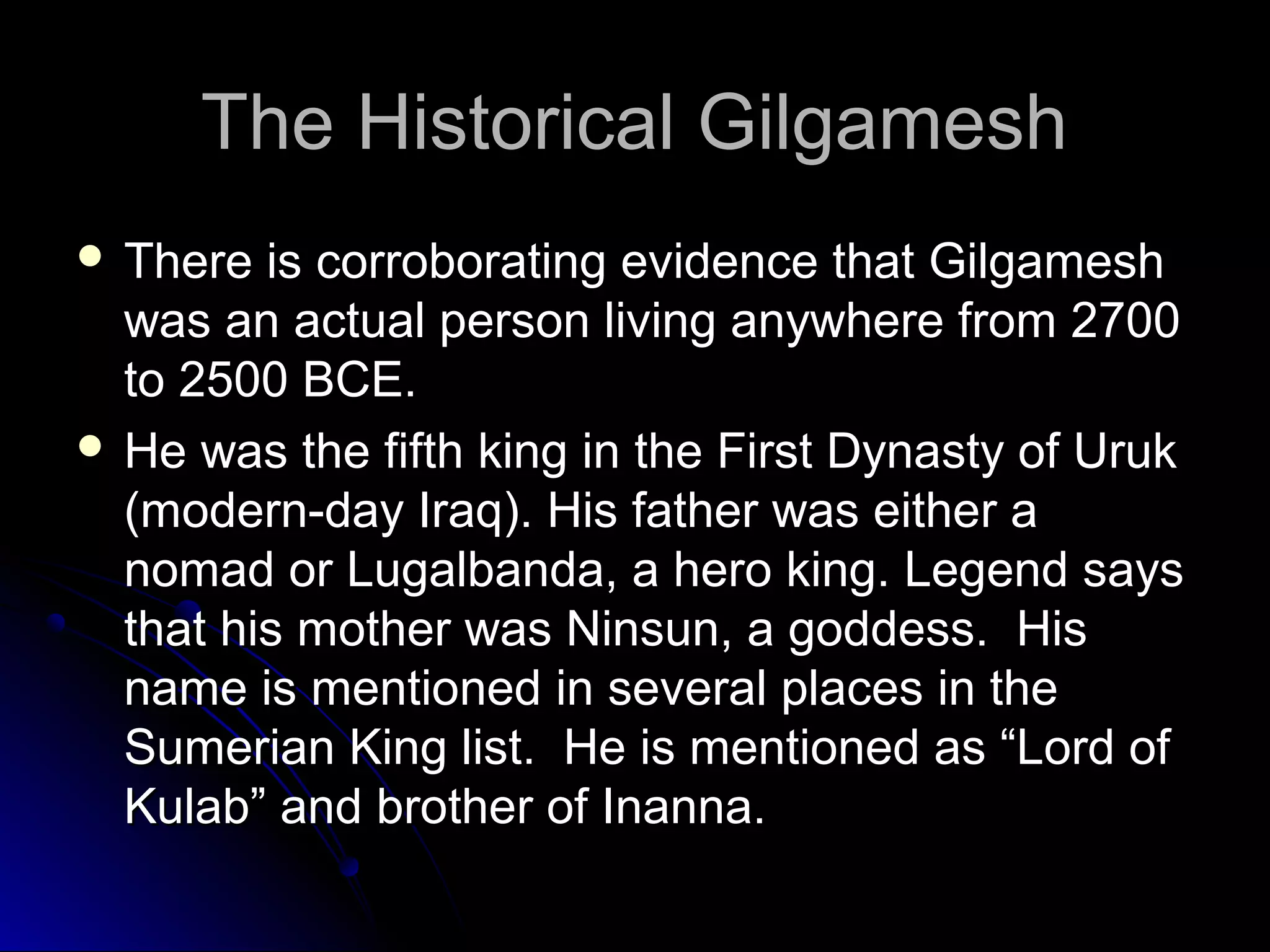 Gilgamesh revised | PPT