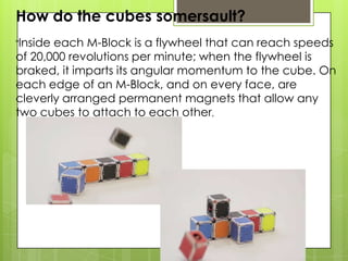 m blocks self assembling robots | PPT