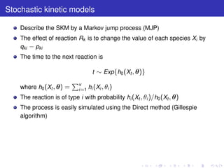 Bayesian Experimental Design for Stochastic Kinetic Models | PDF