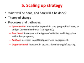 Scaling up impact on nutrition: Global perspectives | PPTX