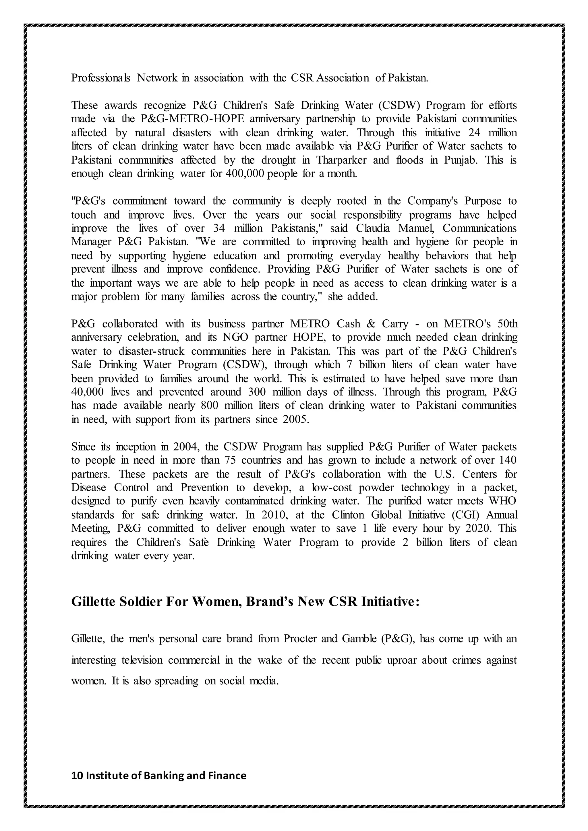 Gillete final report | DOCX