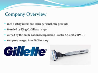 Gillette Marketing Campaign Analysis | PPTX