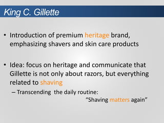 Gillette final | PPTX