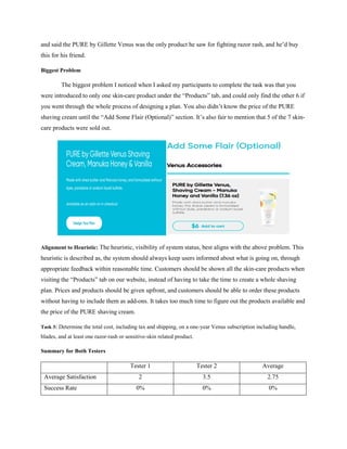 Gillette Venus Report Compilation | PDF