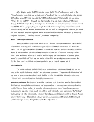 Gillette Venus Report Compilation | PDF