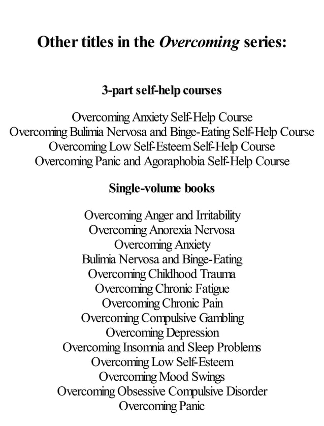 Gillian butler-overcoming-social-anxiety-shyness | PDF