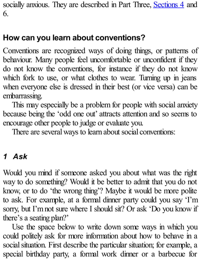 Gillian butler-overcoming-social-anxiety-shyness | PDF