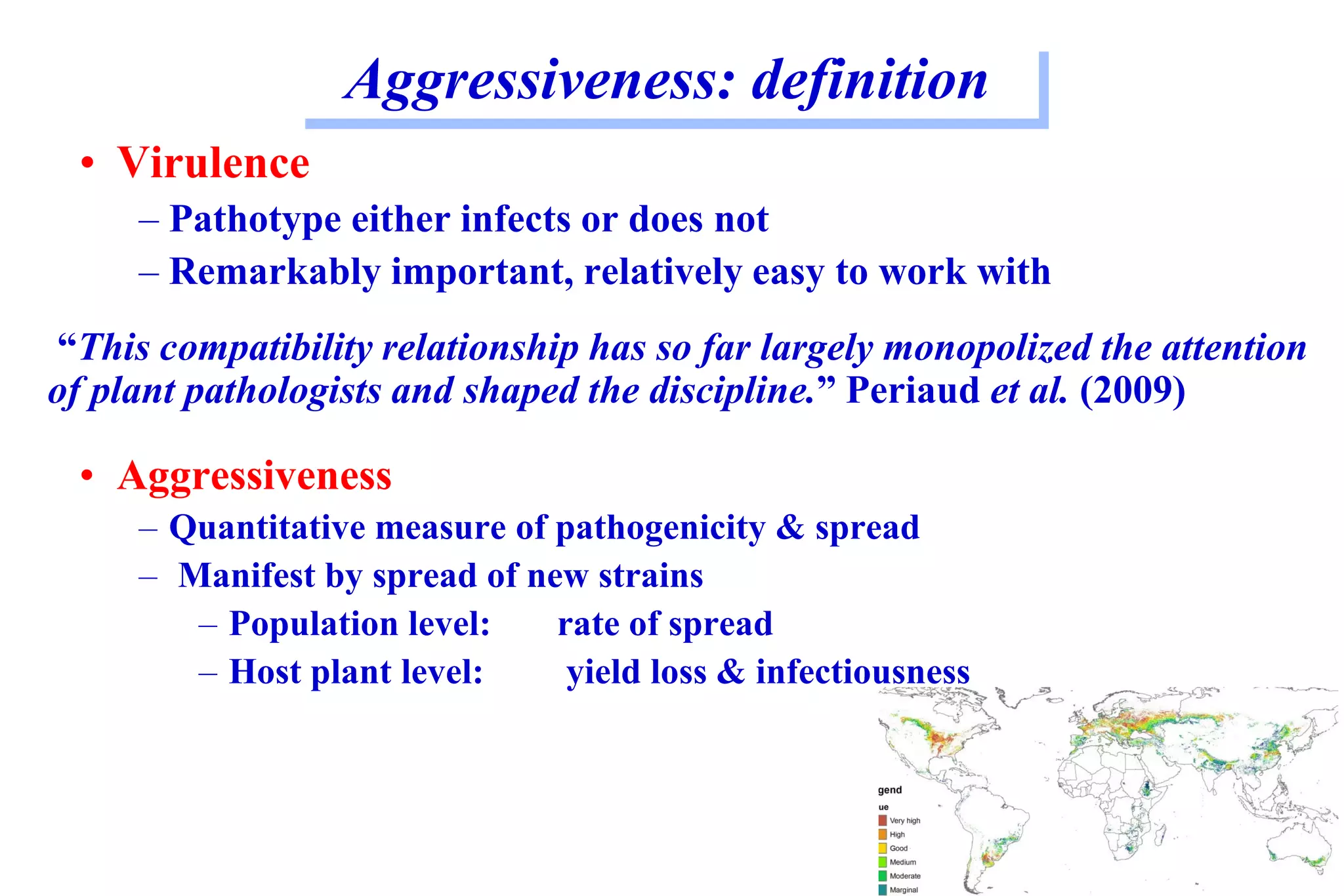What is Pathogen Aggressiveness? | PDF