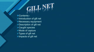 Gill net | PPTX