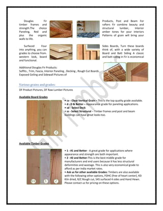 Gill Timbers Brochure | PDF