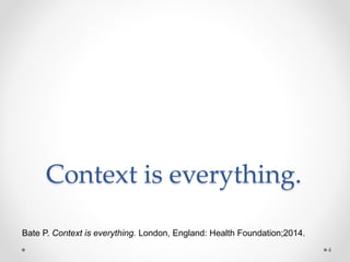 Organizational Contex and Patient Safety: Is there a Role for Mindfulness? | PPTX