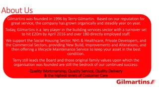 An Introduction to Gilmartins Construction (Luton, Bedfordshire, UK) | PPT