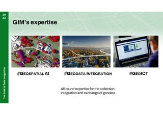 Grip on Geo: an Innovative Way to Streamline Geodata Management for Cities and Municipalities ...