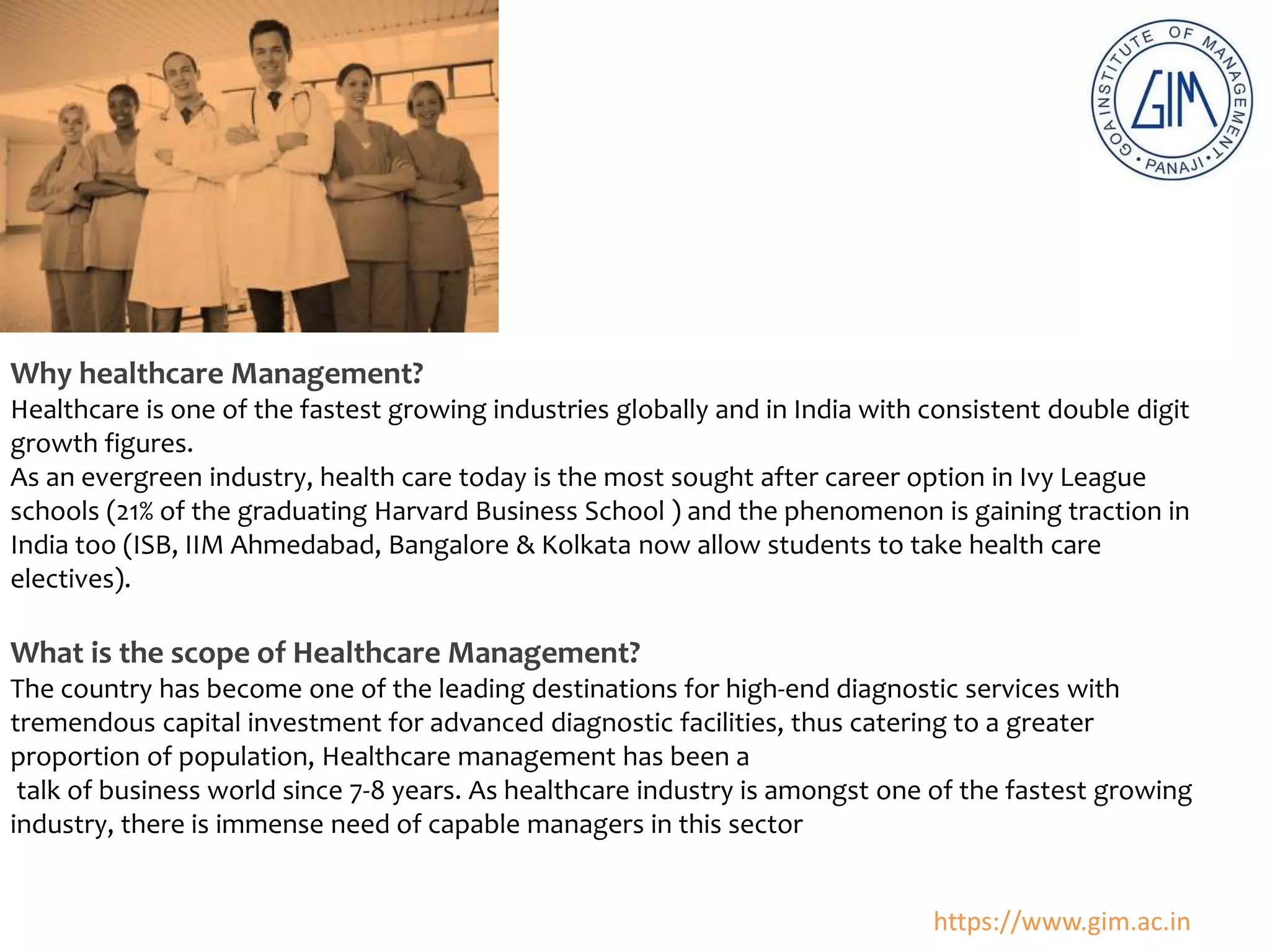 GIM HealthCare Management | PPTX