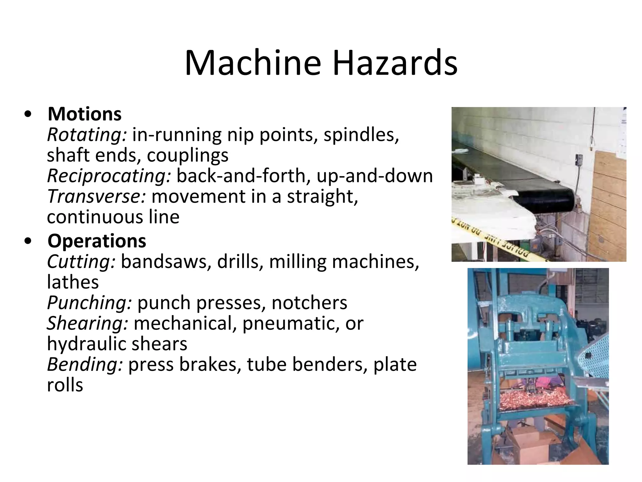 511 machine guarding | PPTX