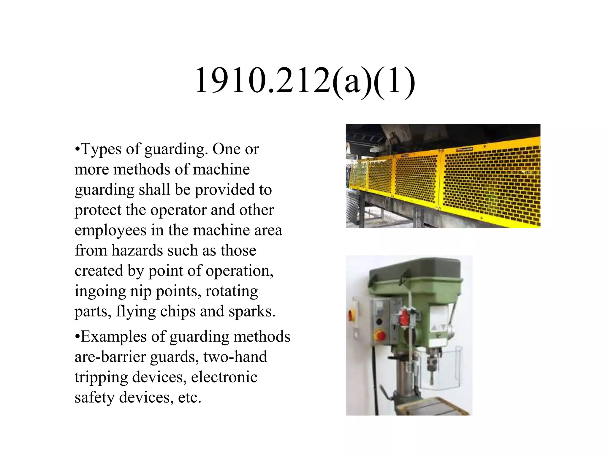511 machine guarding | PPTX