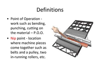 511 machine guarding | PPTX