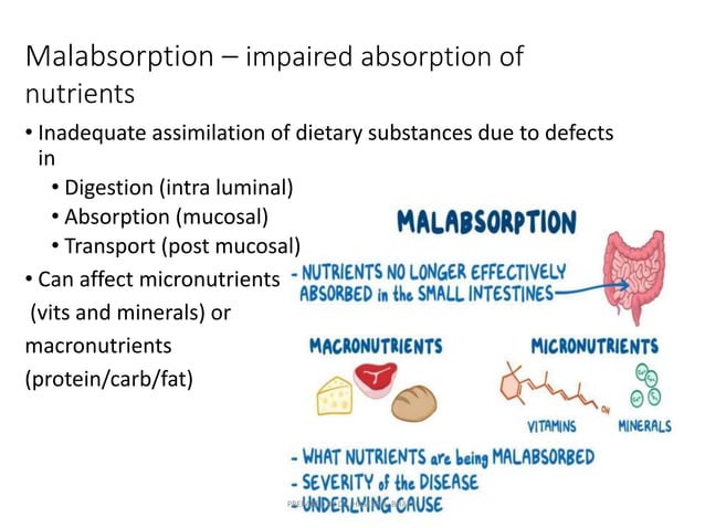 Gastro-Intestinal Malabsorption | PPT | Digestive Disorders | Diseases ...