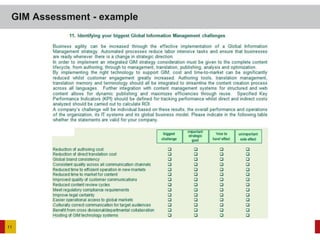 Gim assessment presentation | PDF