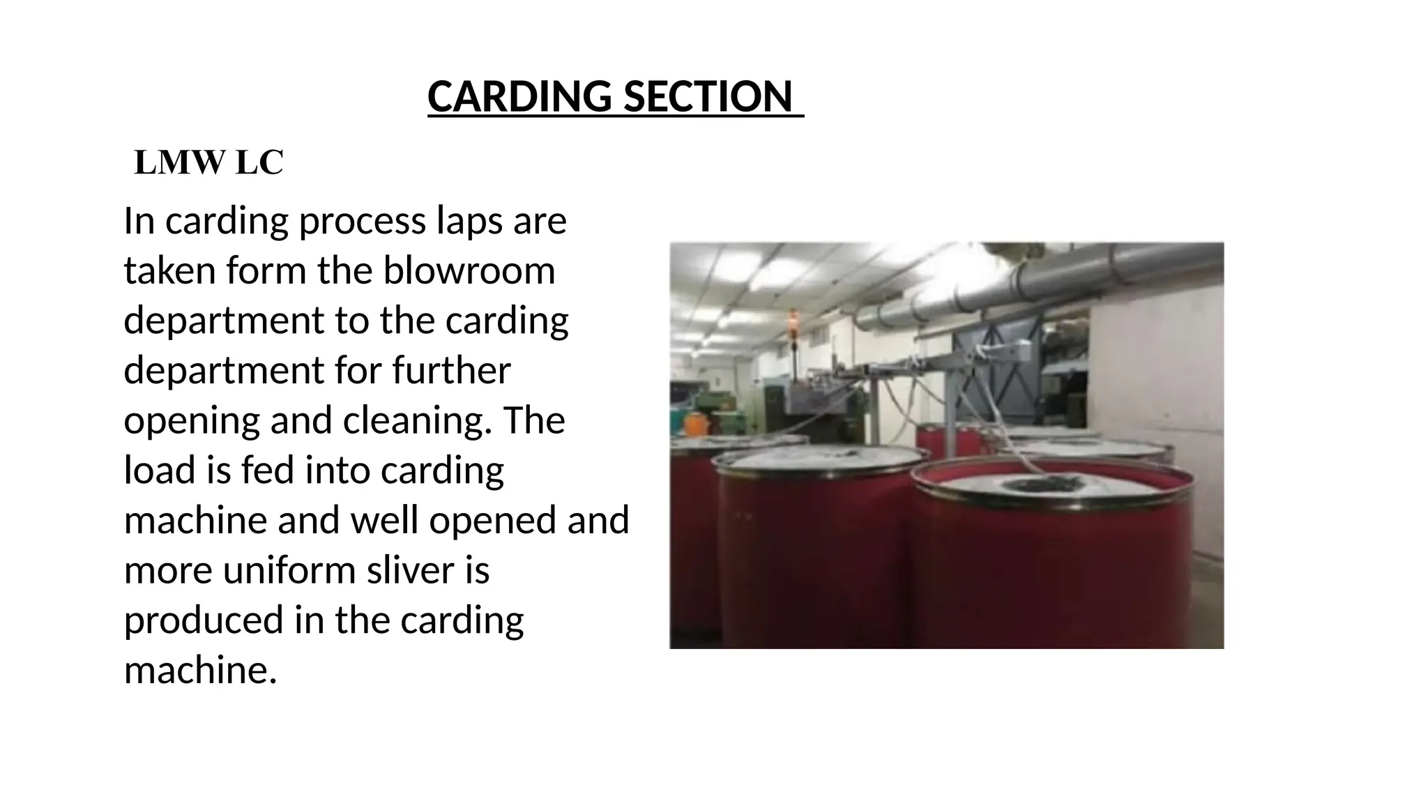 FLOW OF TEXTILE PROCESS | PPTX