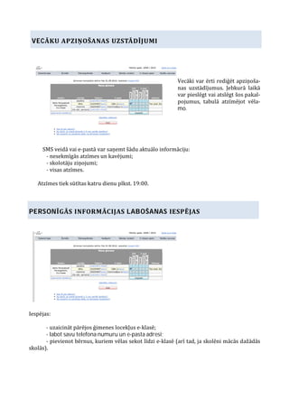 e-klases ģimenes komplekta apraksts | PDF
