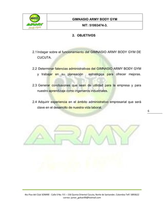 Gimnasio army body gym final (1) | PDF