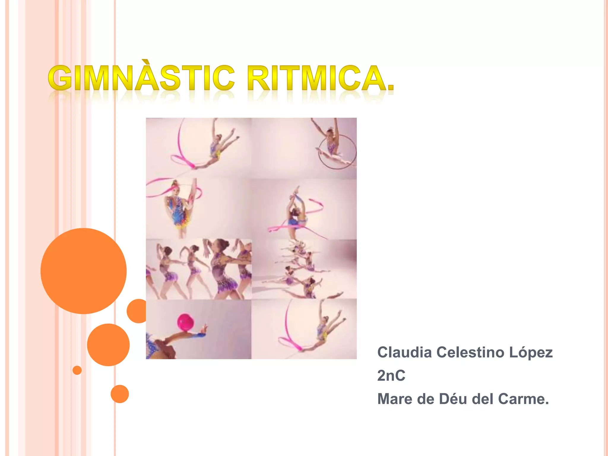 Gimnàstic ritmica | PPTX