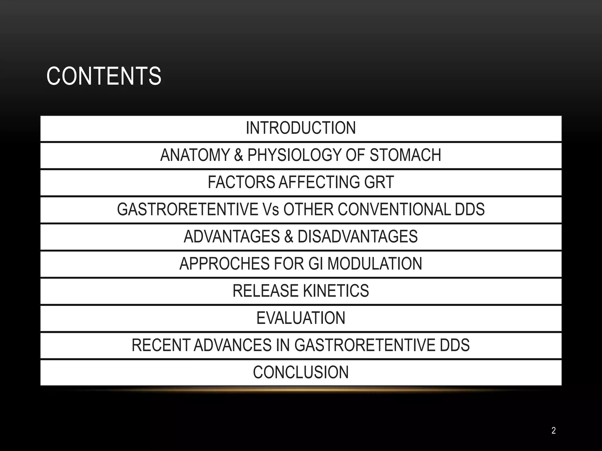 Gastroretentive Drug Delivery System | PPTX